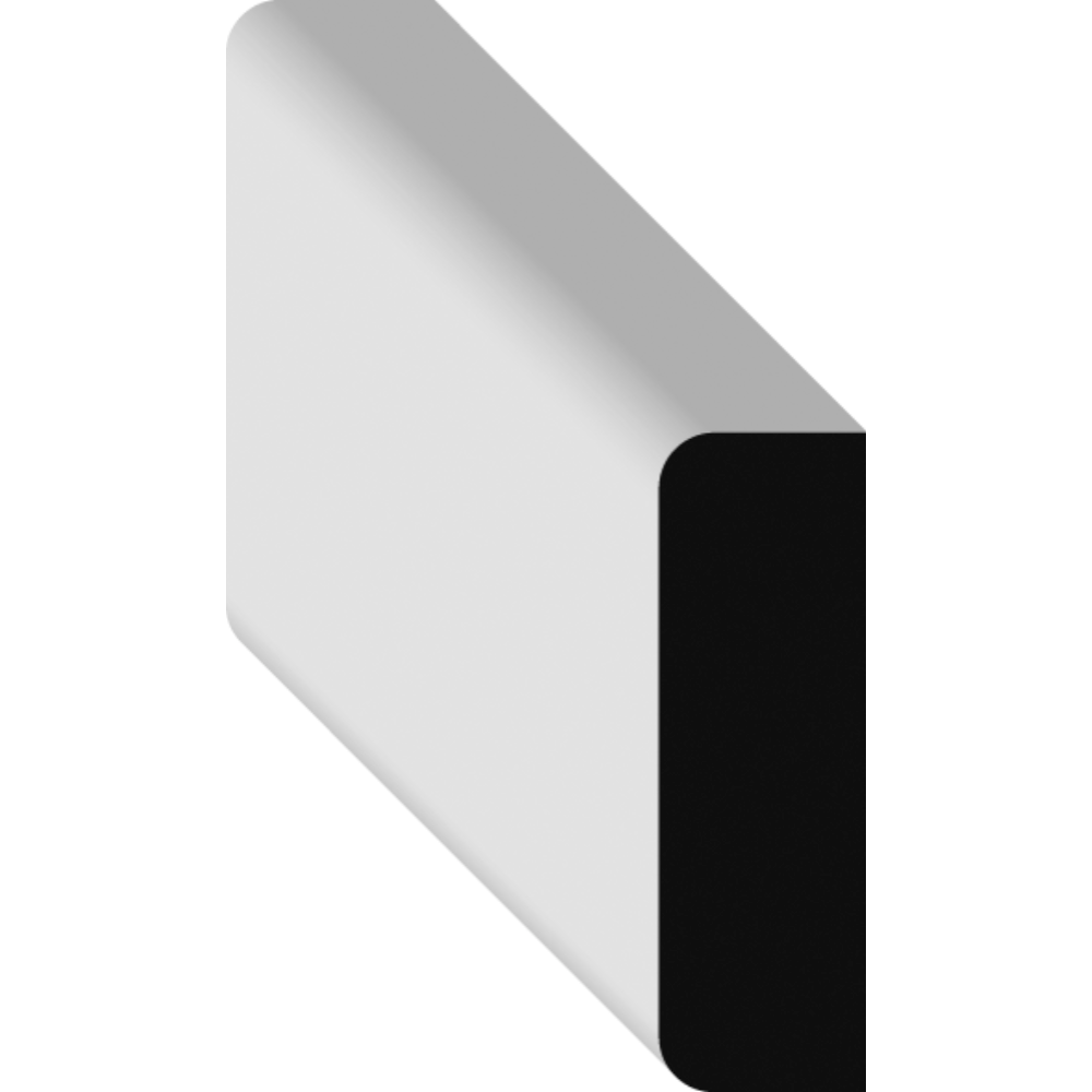 3/8" x 1-1/4" x 14' Primed MDF Stop - 1003132