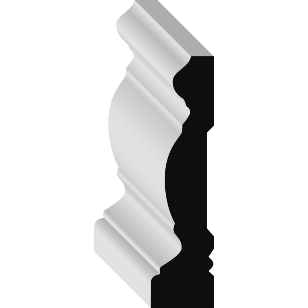 5 8 X 2 1 2 X 85 Natural Fingerjoint Pine Casing 1577964