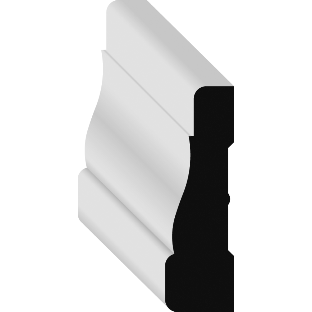 9/16" x 2-1/4" x 14' Primed MDF Casing - 1566921