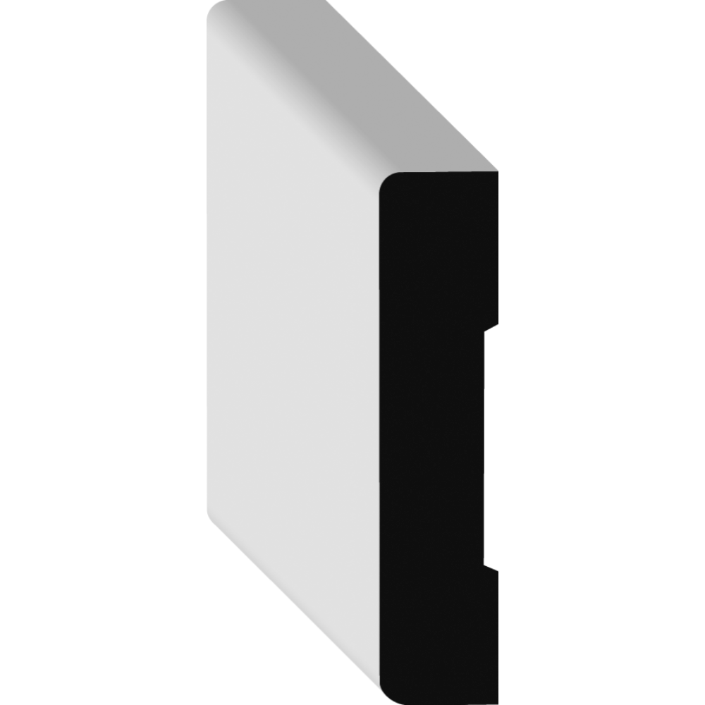 1/2" x 2-1/4" Newport Cherry Print & Embossed MDF Casing - 1011389