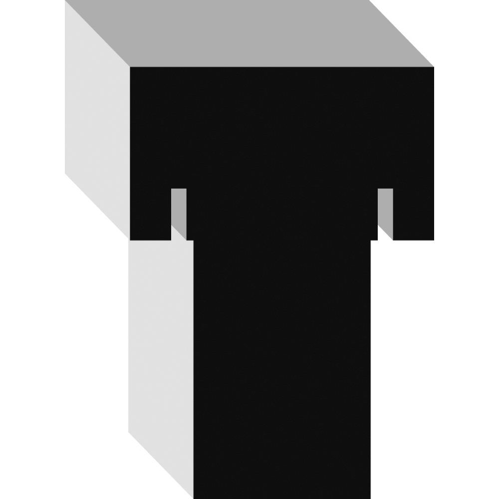 2-3/8" x 3-3/8" x 100" Natural Fir Mull Post - 1626320