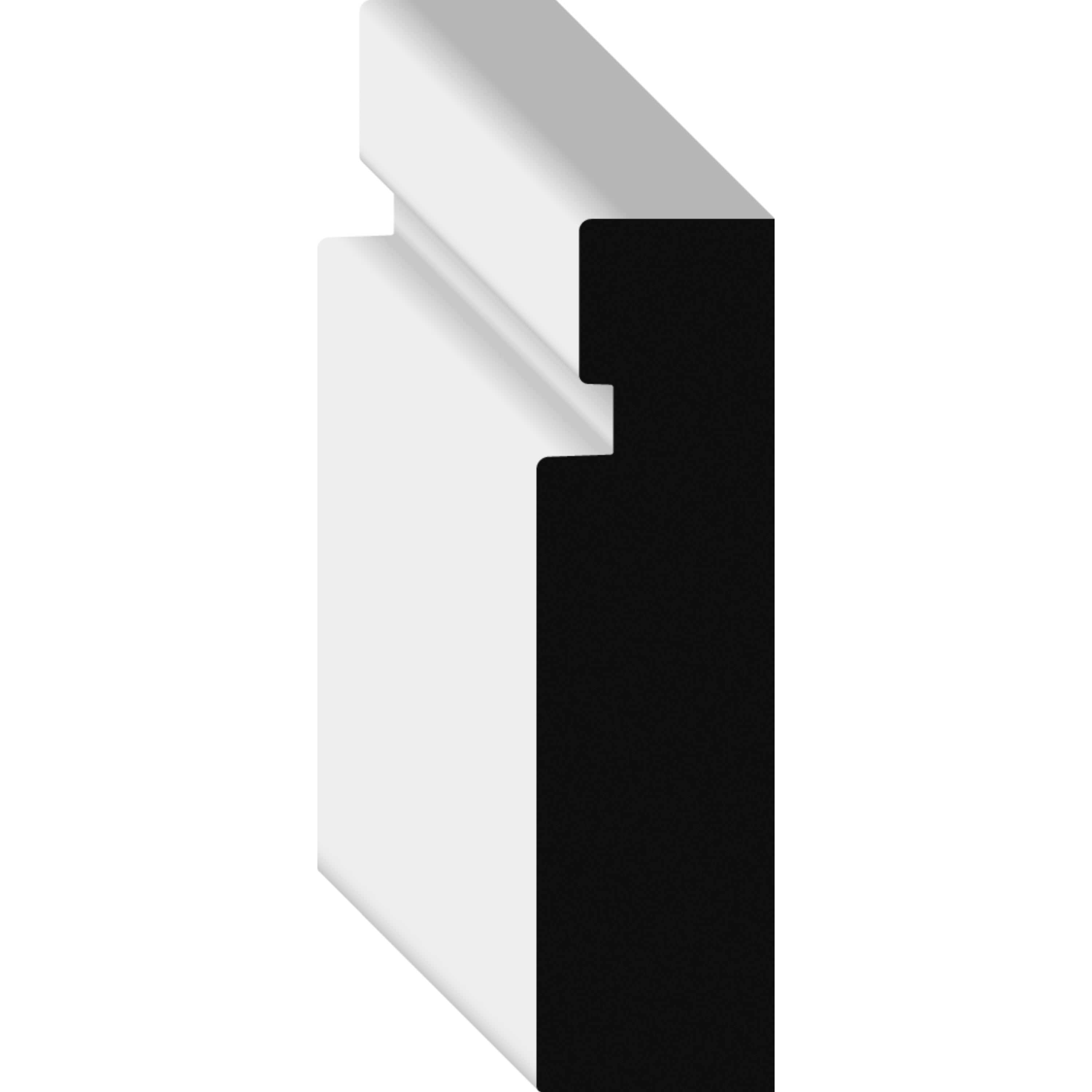 3/4" x 2-3/4" x 16' Primed MDF Casing - 1675698